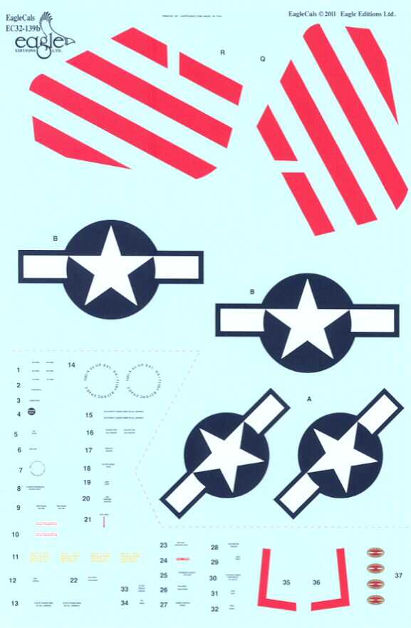 EagleCals Decals 1/32 NORTH AMERICAN P-51D MUSTANG Fighter Part 1 | eBay EagleCals Decals 1/32 NORTH AMERICAN P-51D MUSTANG Fighter Part 1 | eBay