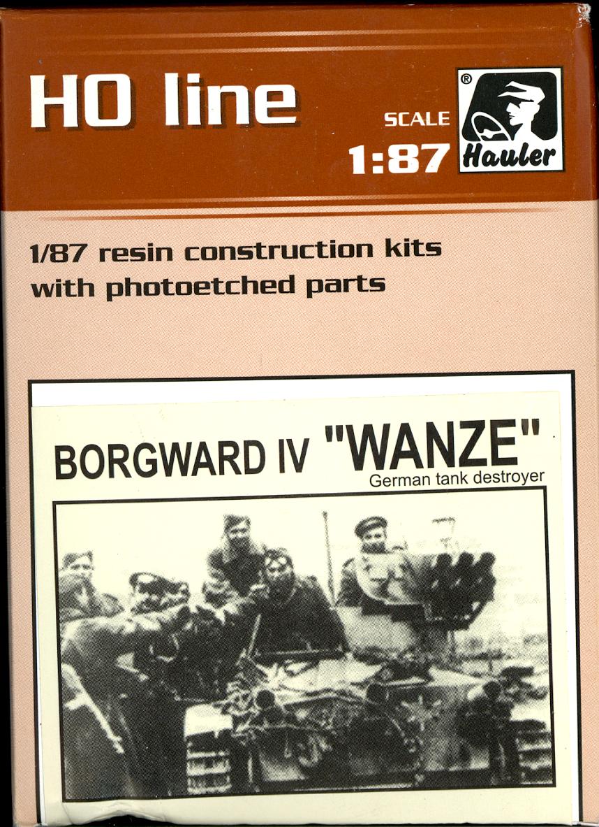 Hauler Models 1/87 BORGWARD IV WANZE German Tank Destroyer | eBay Hauler Models 1/87 BORGWARD IV WANZE German Tank Destroyer | eBay