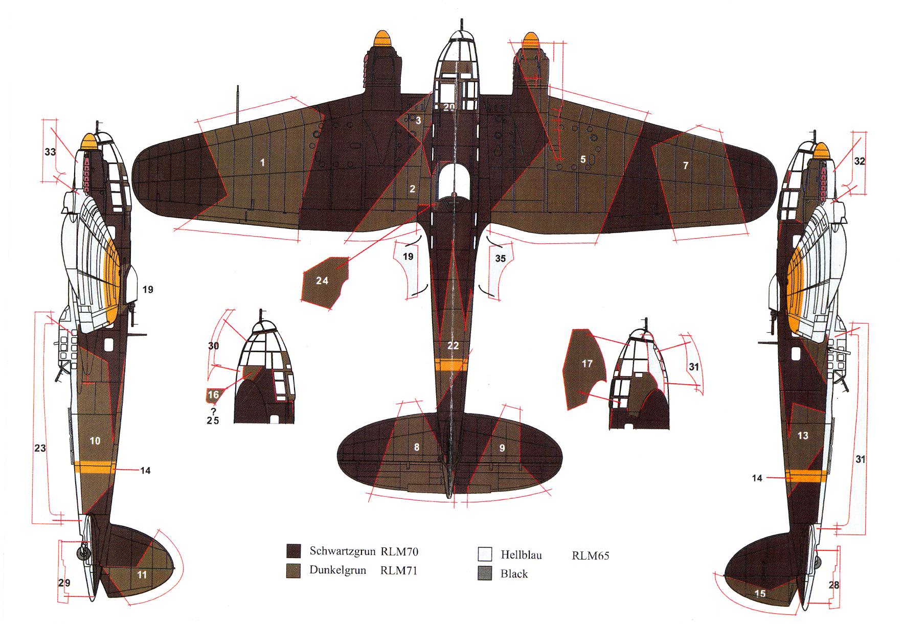 AML Models 1/72 CAMOUFLAGE PAINT MASKS HEINKEL He-111H-6 Bomber | eBay