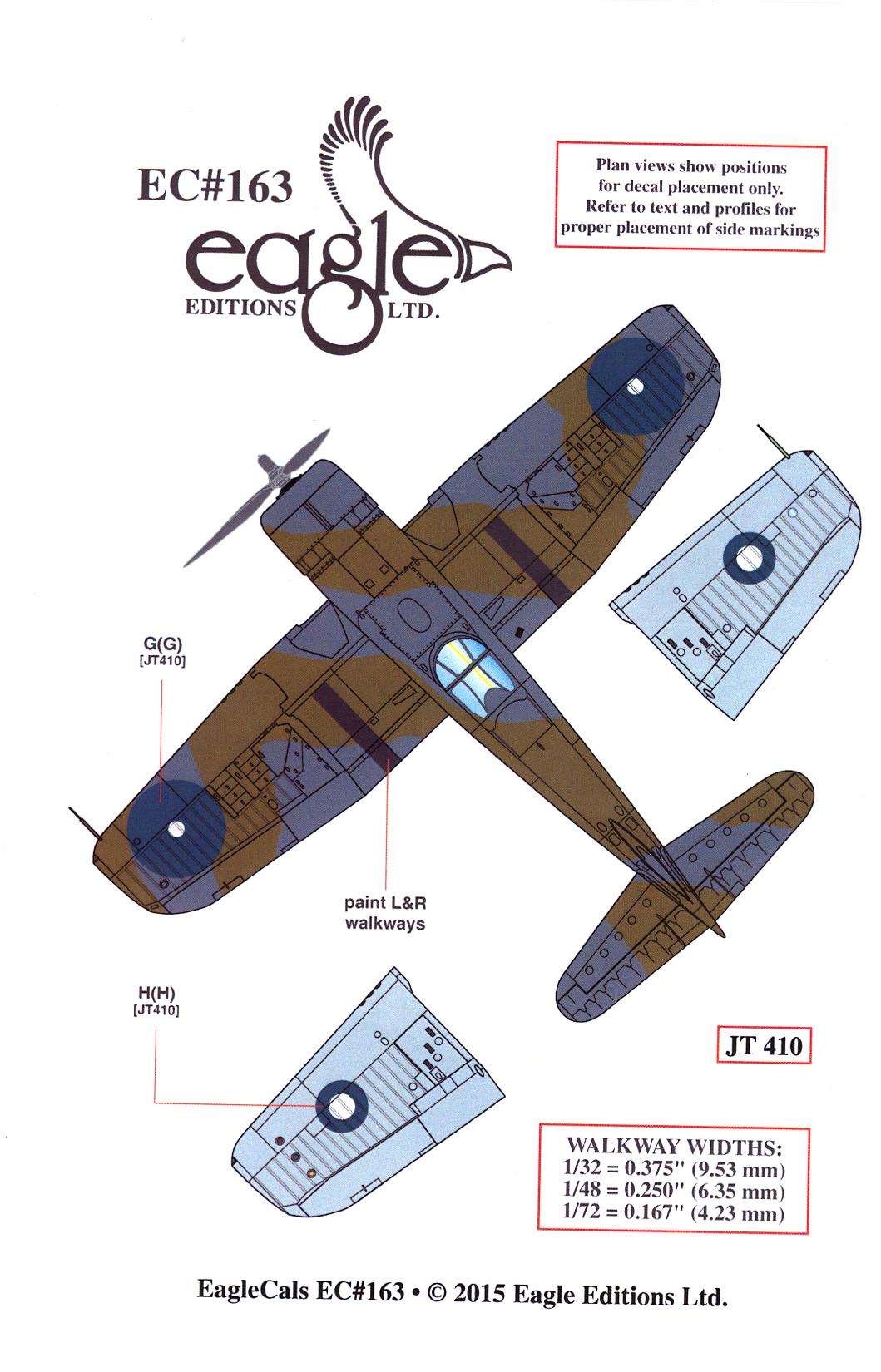 EagleCal Decals 1/48 VOUGHT F4U CORSAIR Royal Navy Fleet Air Arm ...