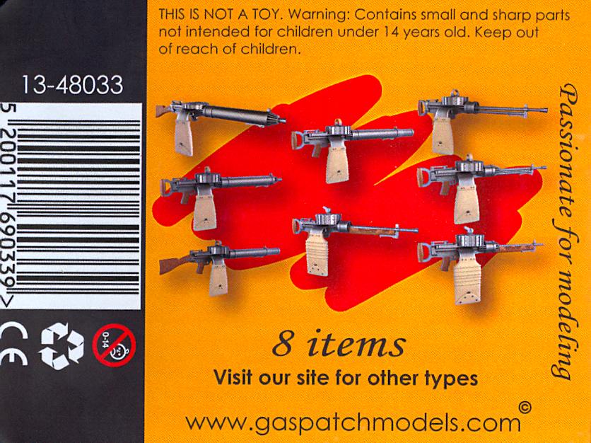 GasPatch Models 1/48 LEWIS MACHINE GUN FAMILY INCLUDES 8 GUNS! | eBay