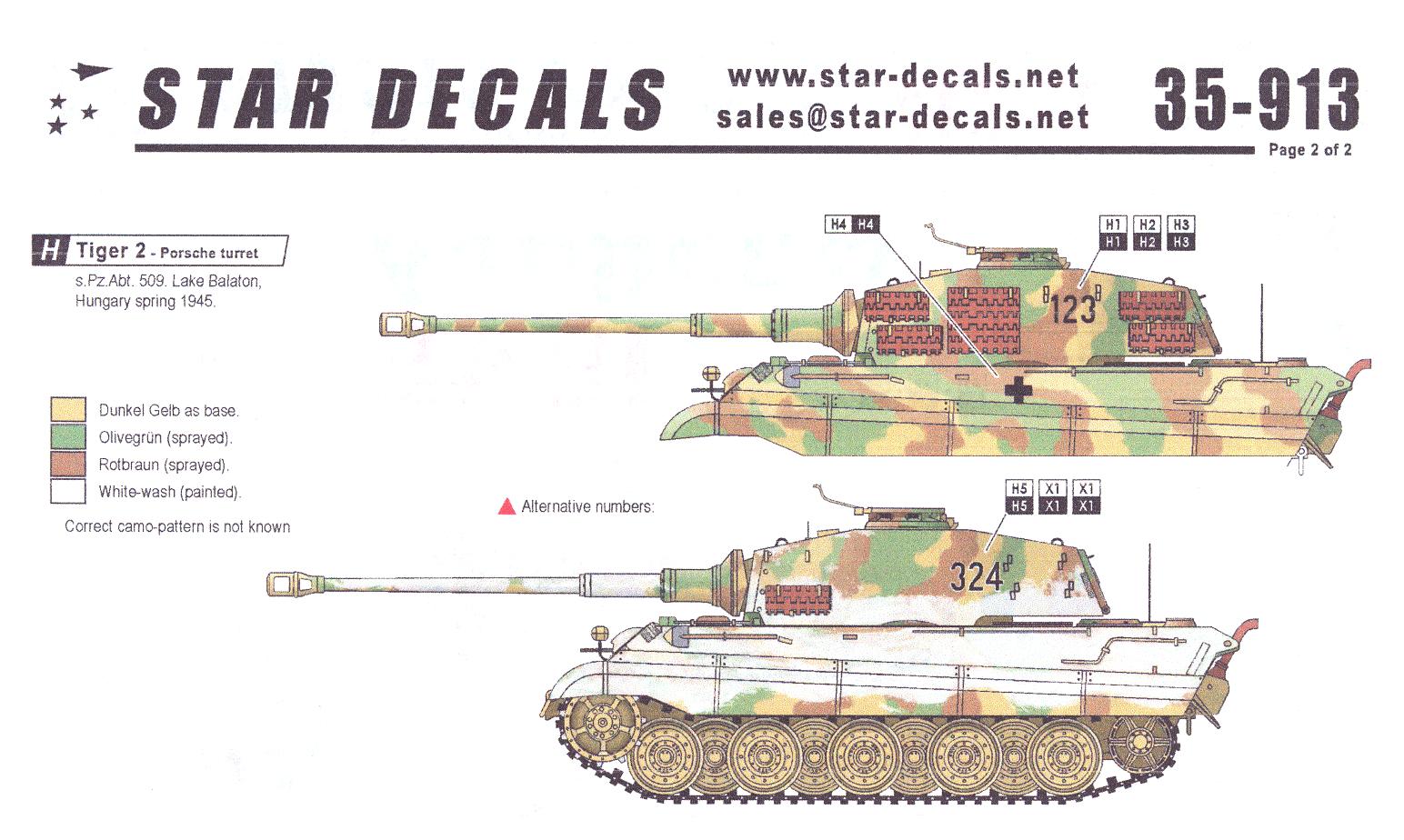 Star Decals 1/35 GERMAN TANKS AND AFVs IN HUNGARY 1945 | eBay
