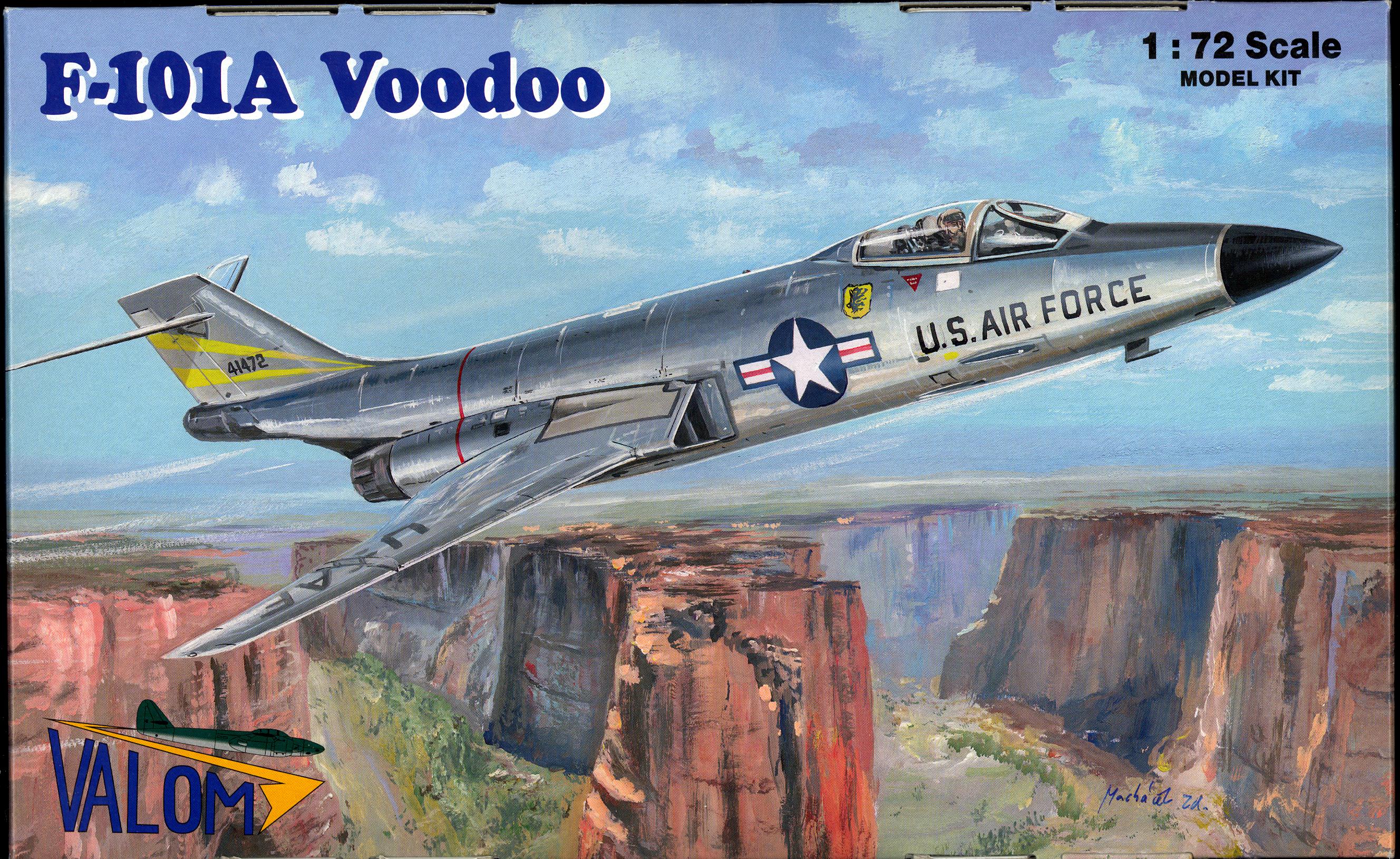 Valom Models 1/72 MCDONNEL F-101A VOODOO American Jet Fighter