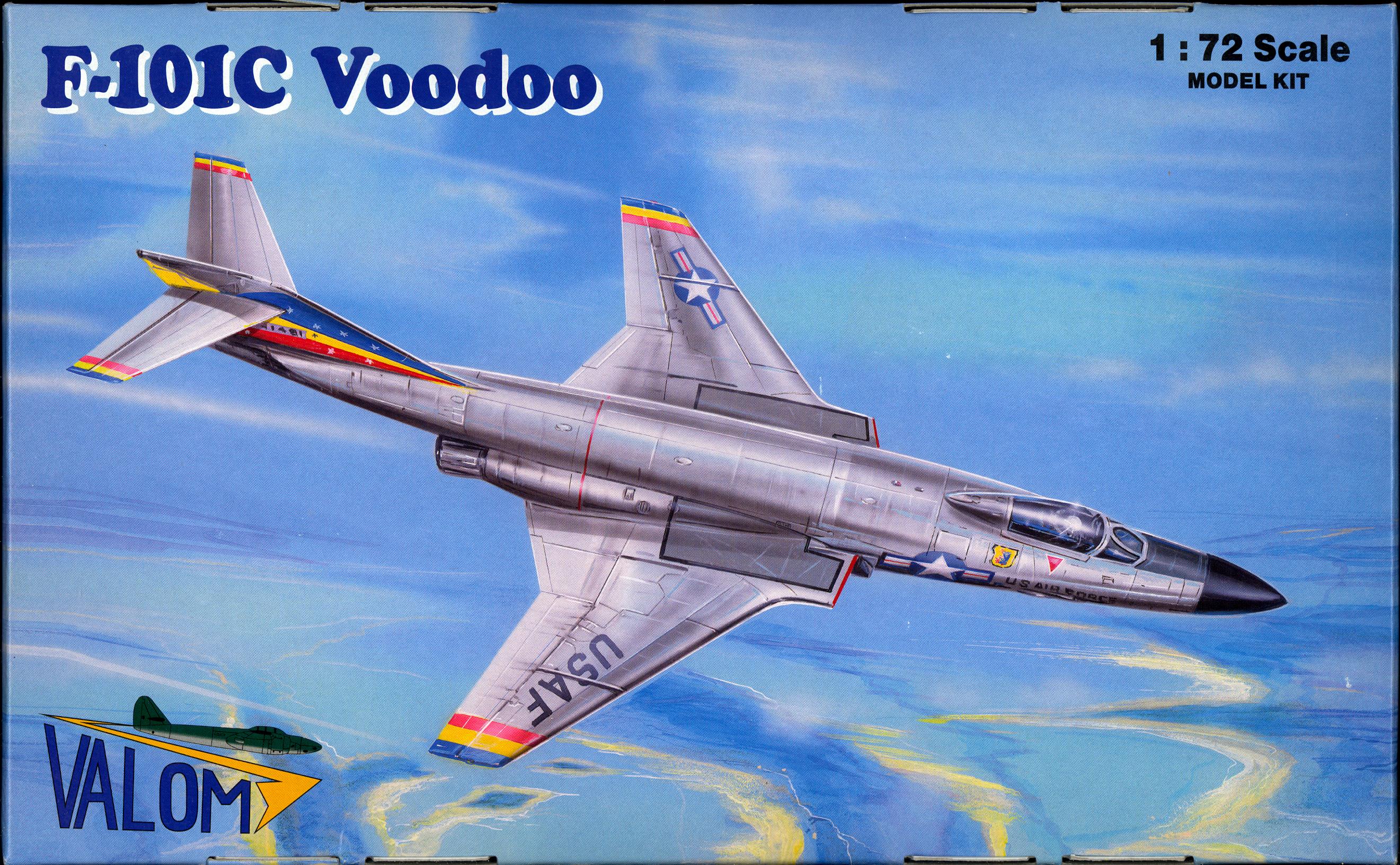 Valom Models 1/72 MCDONNEL F-101 VOODOO U.S. Air Force Jet Fighter | eBay