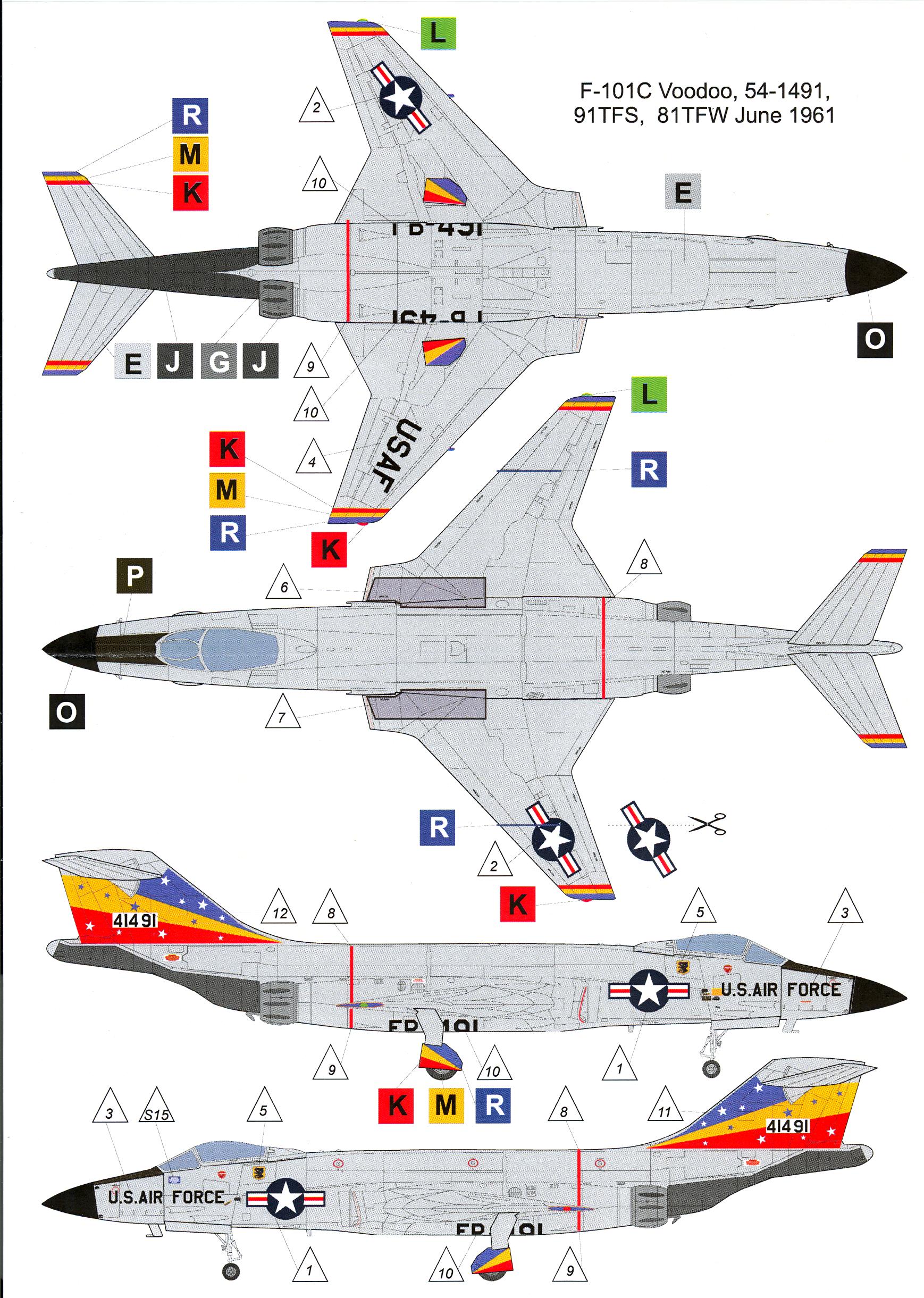 Valom Models 1/72 MCDONNEL F-101 VOODOO U.S. Air Force Jet Fighter | eBay